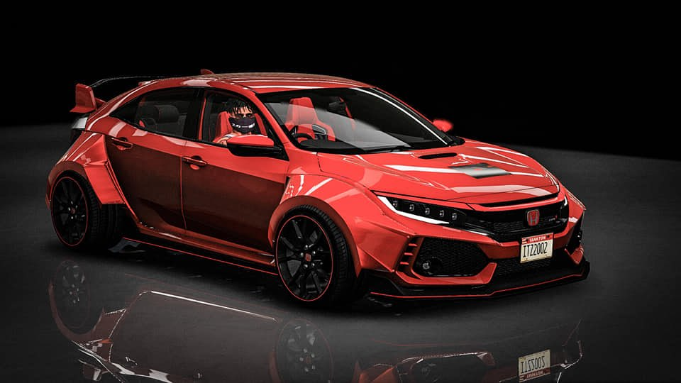Fascinating Honda Civic Type R Widebody Photos