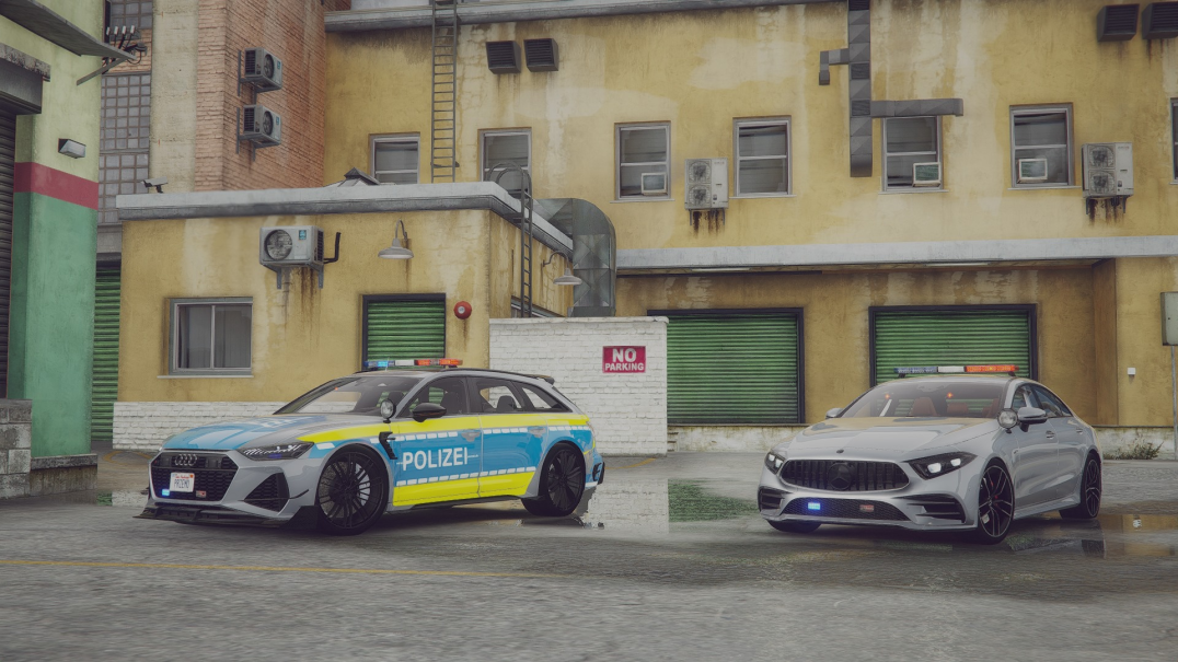 Audi RS6 C8 ABT Police | Przemo – Gorilla Cars & MLO