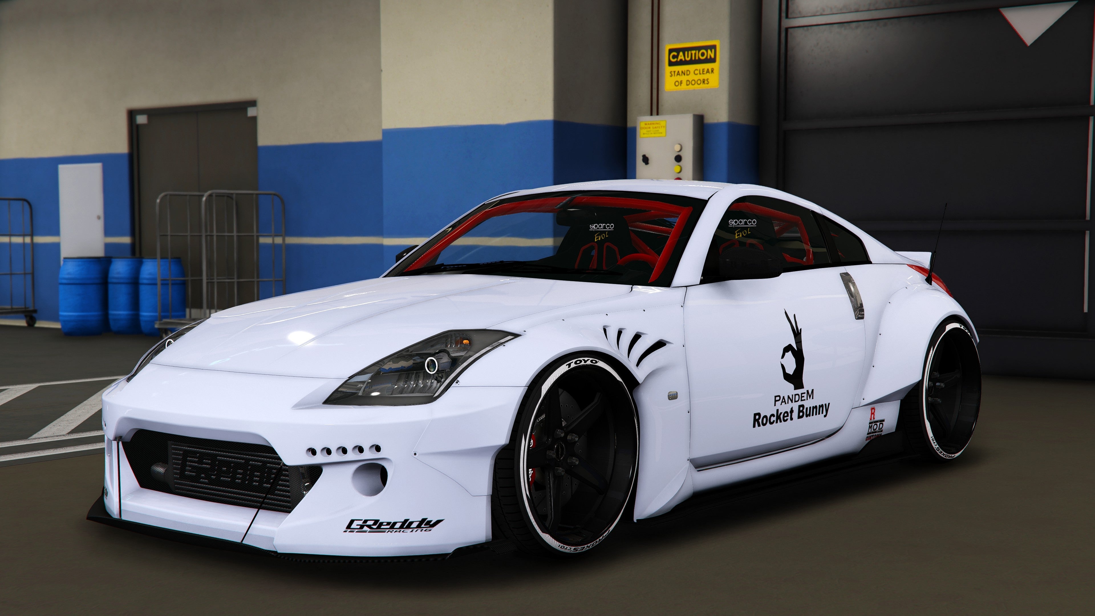 Nissan Fairlady 350Z PANDEM ROCKET BUNNY | Rmod Customs – Gorilla Cars ...