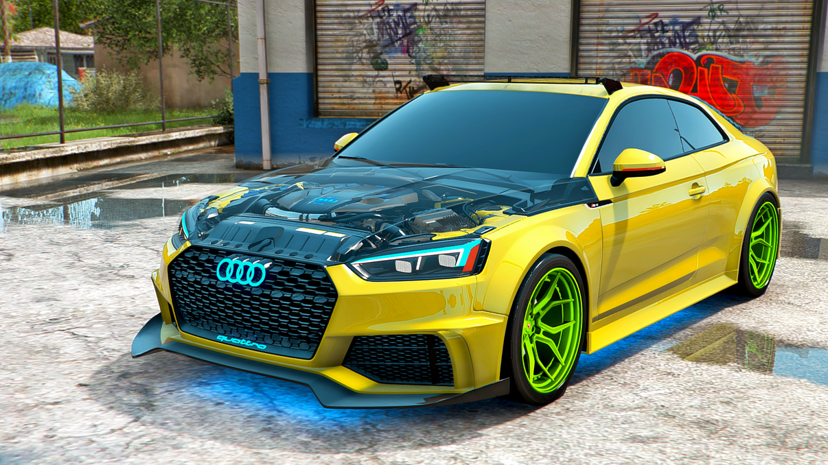 Audi RS5 Widebody | Sakura Services – Gorilla Cars & MLO