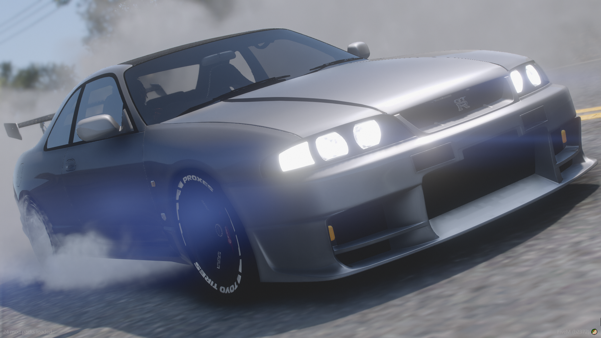Sharingan Nissan R33 V-Spec | 4K Customs – Gorilla Cars & MLO