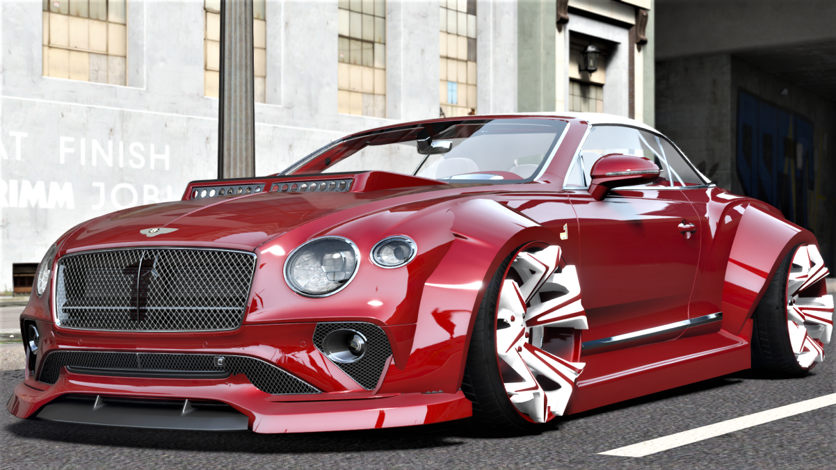Widebody Bentley Continental GT Convertible Number 1 Edition | Hamada ...