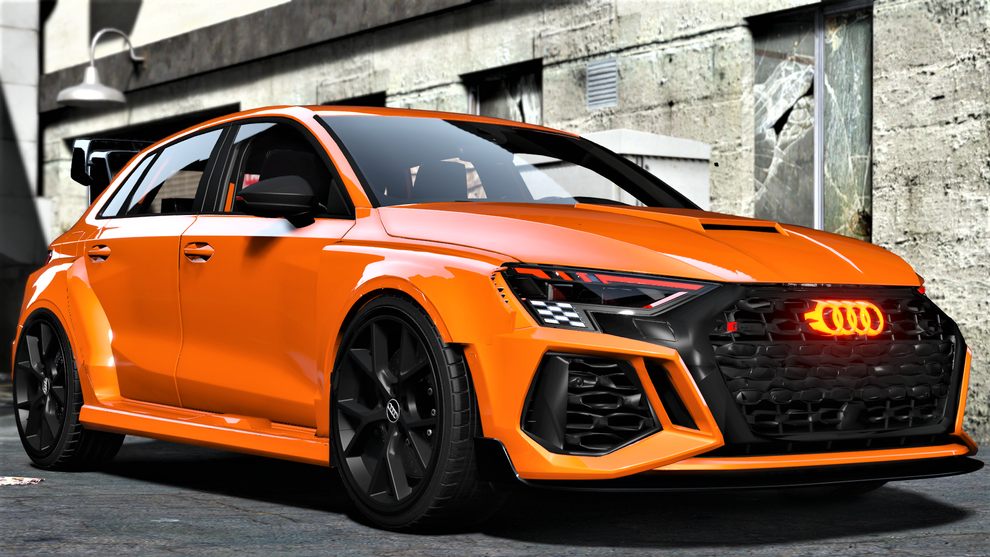 2022 Audi RS3 Sportback Hycade | Lemon – Gorilla Cars & MLO