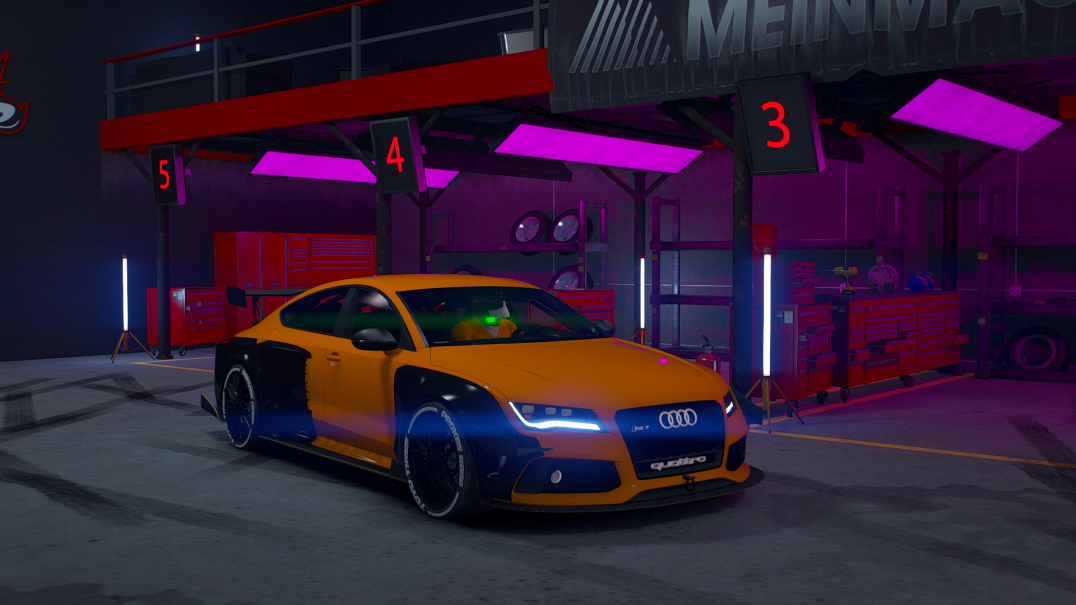 Audi RS7 Widebody Multicolor | Goonie – Gorilla Cars & MLO