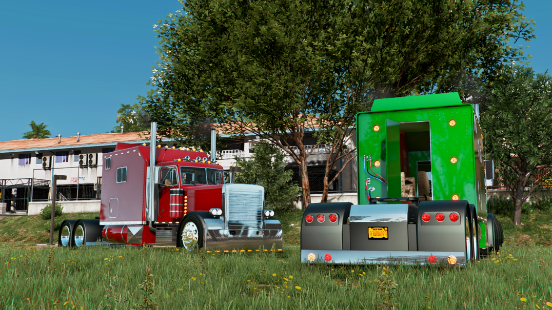 Peterbilt 379 Custom Legacy Cabinets | Flairs Semis Truck – Gorilla ...