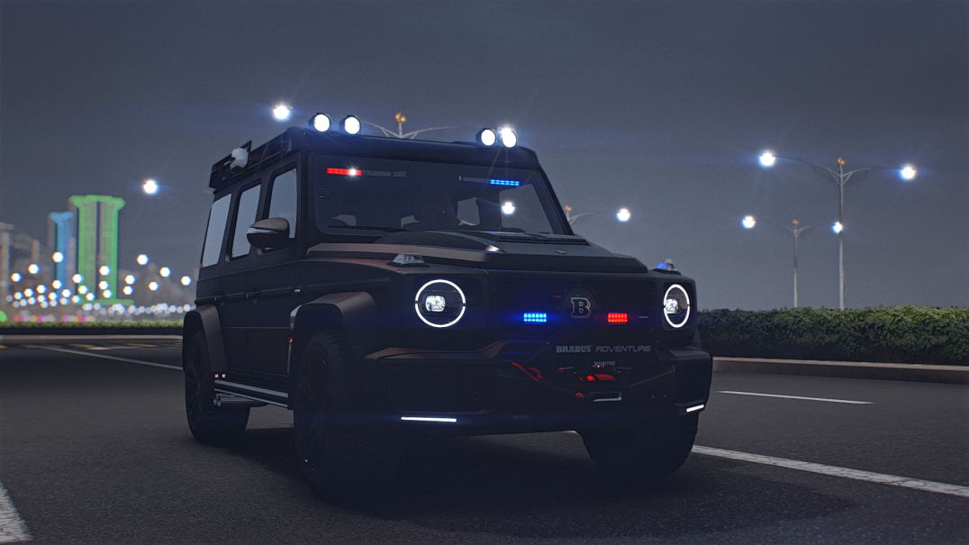 [Non ELS] 2019 Brabus 550 Adventure 4x4 Police – Gorilla Cars & MLO