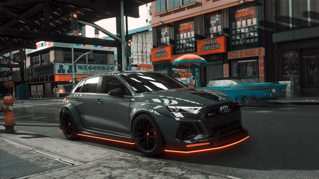 Custom Audi RS3 2022 | Kwaku – Gorilla Cars & MLO