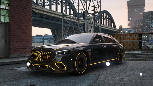 Mercedes Brabus S850 [Animated Lights] | CroneNex – Gorilla Cars & MLO