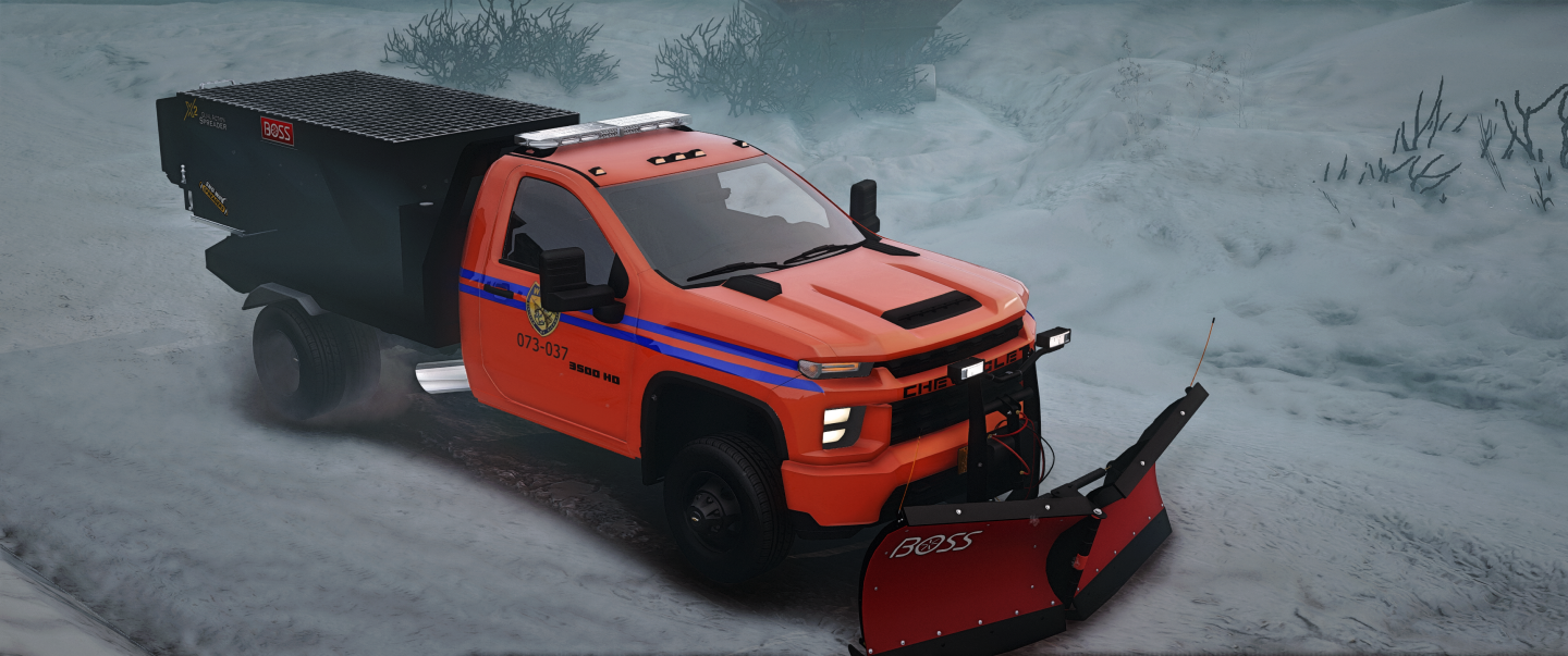 [Non ELS] Chevy Silverado Plow Snow 2020 | Endo – Gorilla Cars & MLO