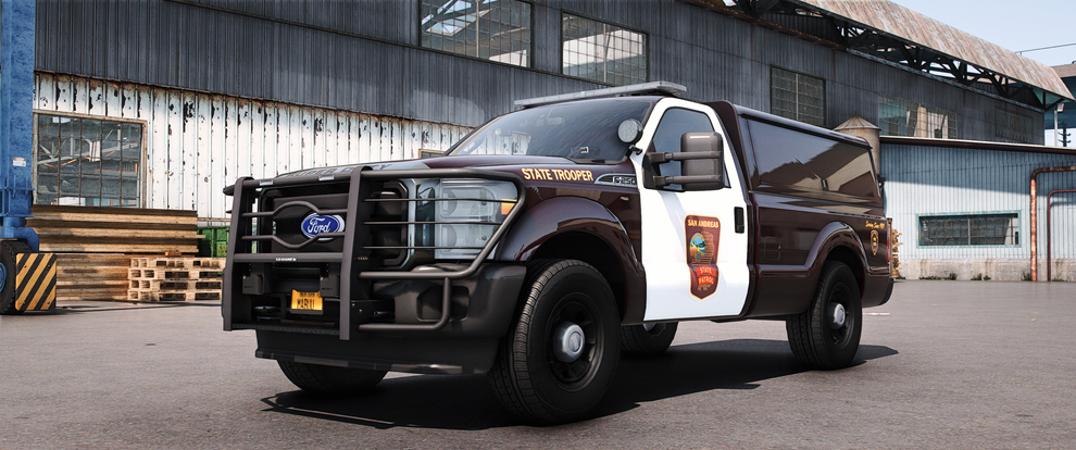 [ELS] Ford F250 Police | Thero – Gorilla Cars & MLO