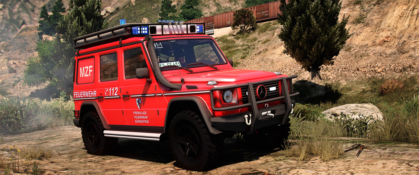 [ELS] Mercedes G MZF Feuerwehr | Cleav – Gorilla Cars & MLO
