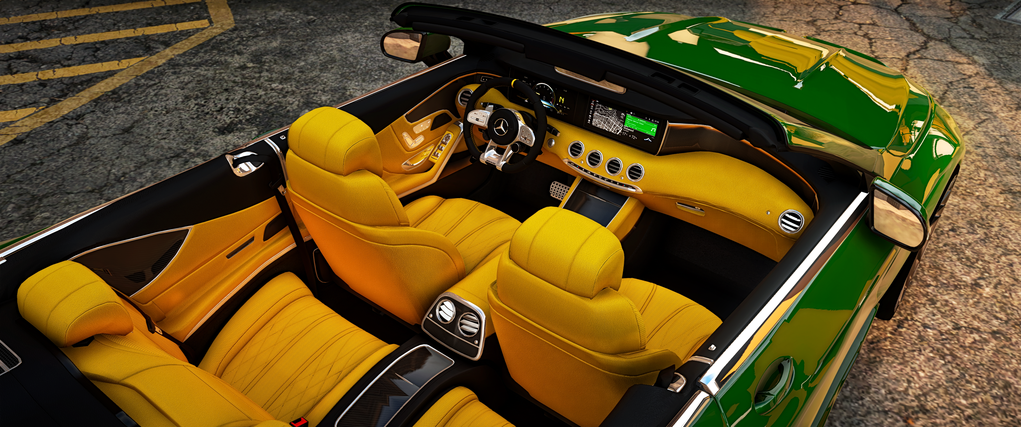 Mercedes S63 Squalo Widebody [Animated Roof] | Nukem Customs – Gorilla ...
