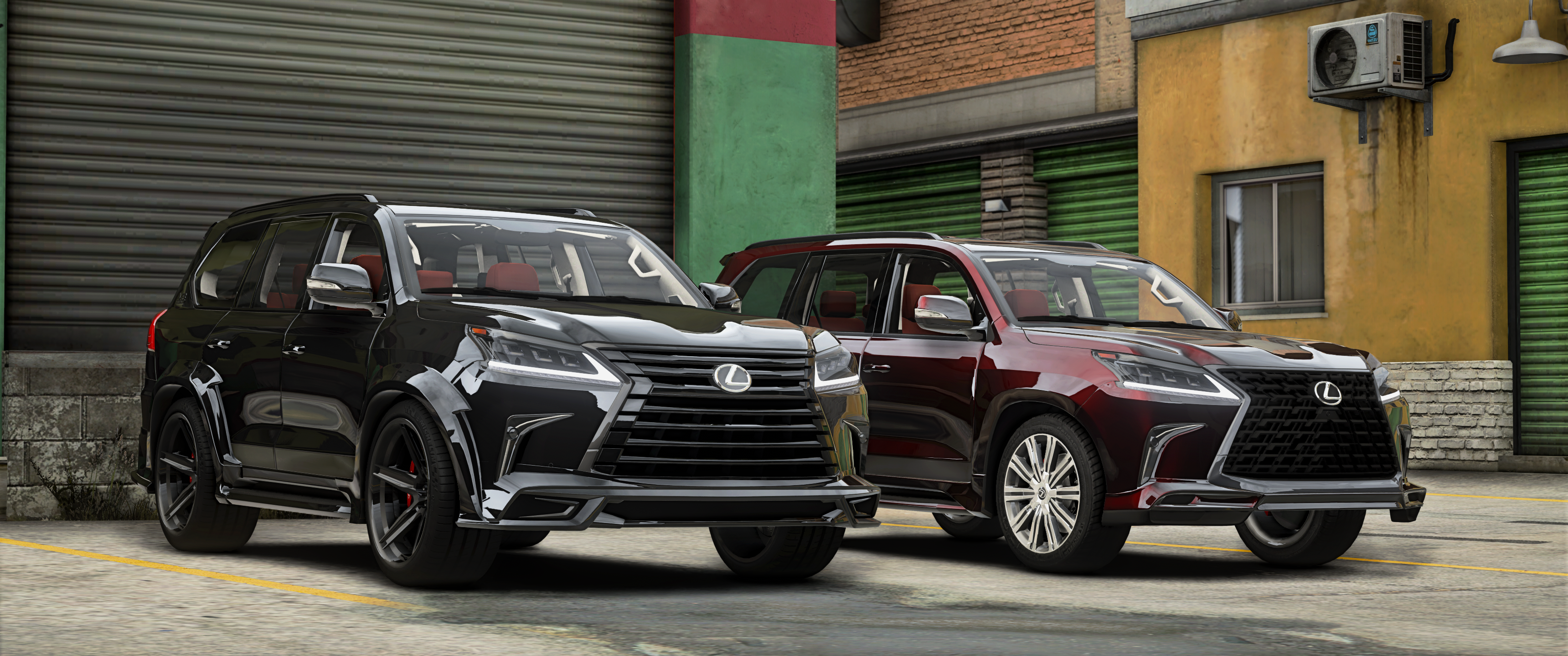 Lexus LX570 2018 [Tuning] – Gorilla Cars & MLO