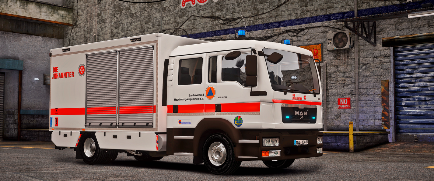 [ELS] MAN Gerätewagen Sanität | XModding – Gorilla Cars & MLO