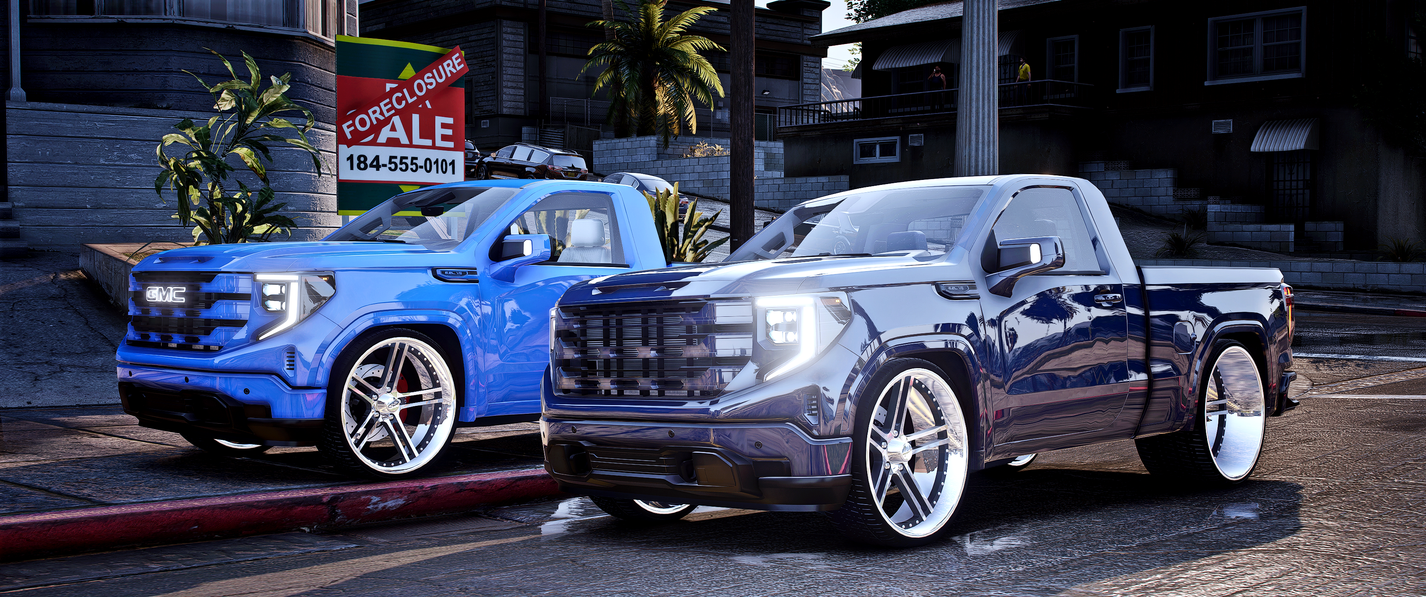 (Debadged) 2023 GMC Sierra 1500 Regular Cab | Underground Custom ...