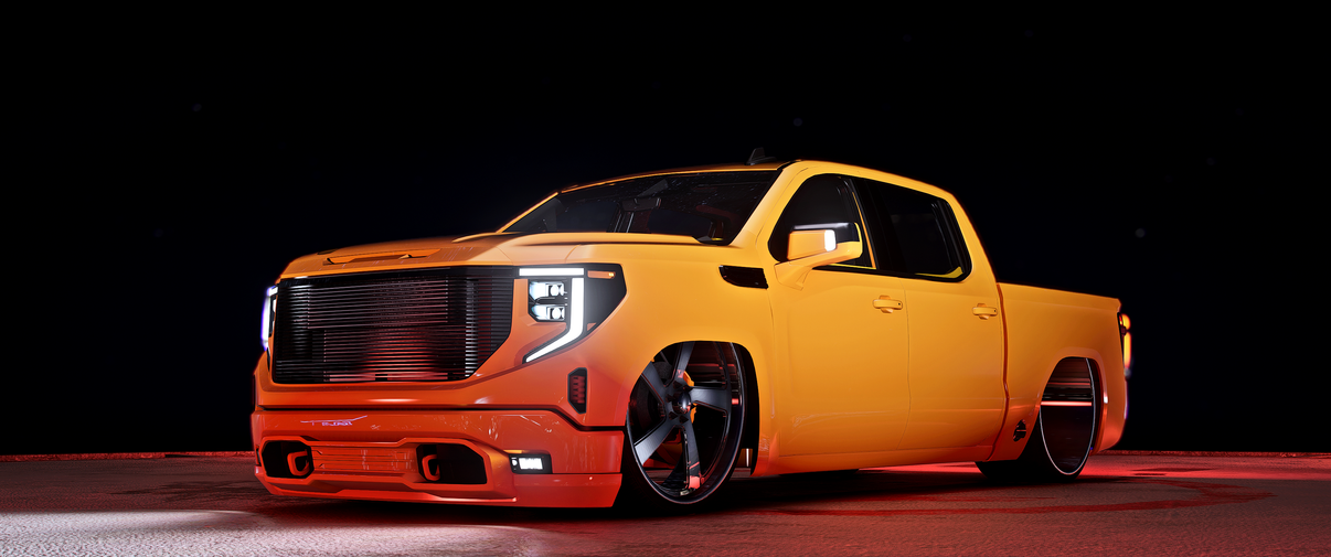 (Debadged) 2023 GMC Cworks DNLI Sierra | Castillo Mods – Gorilla Cars & MLO