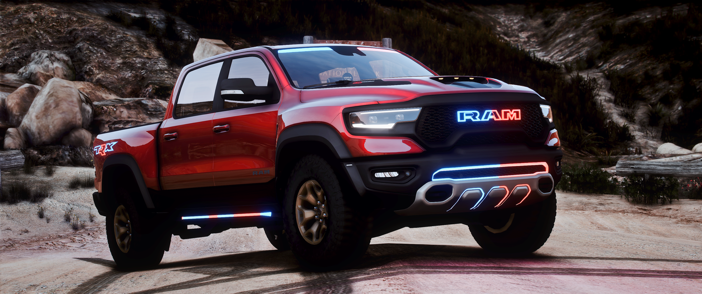 2022 Dodge RAM TRX Police Modern Lights | Versus – Gorilla Cars & MLO