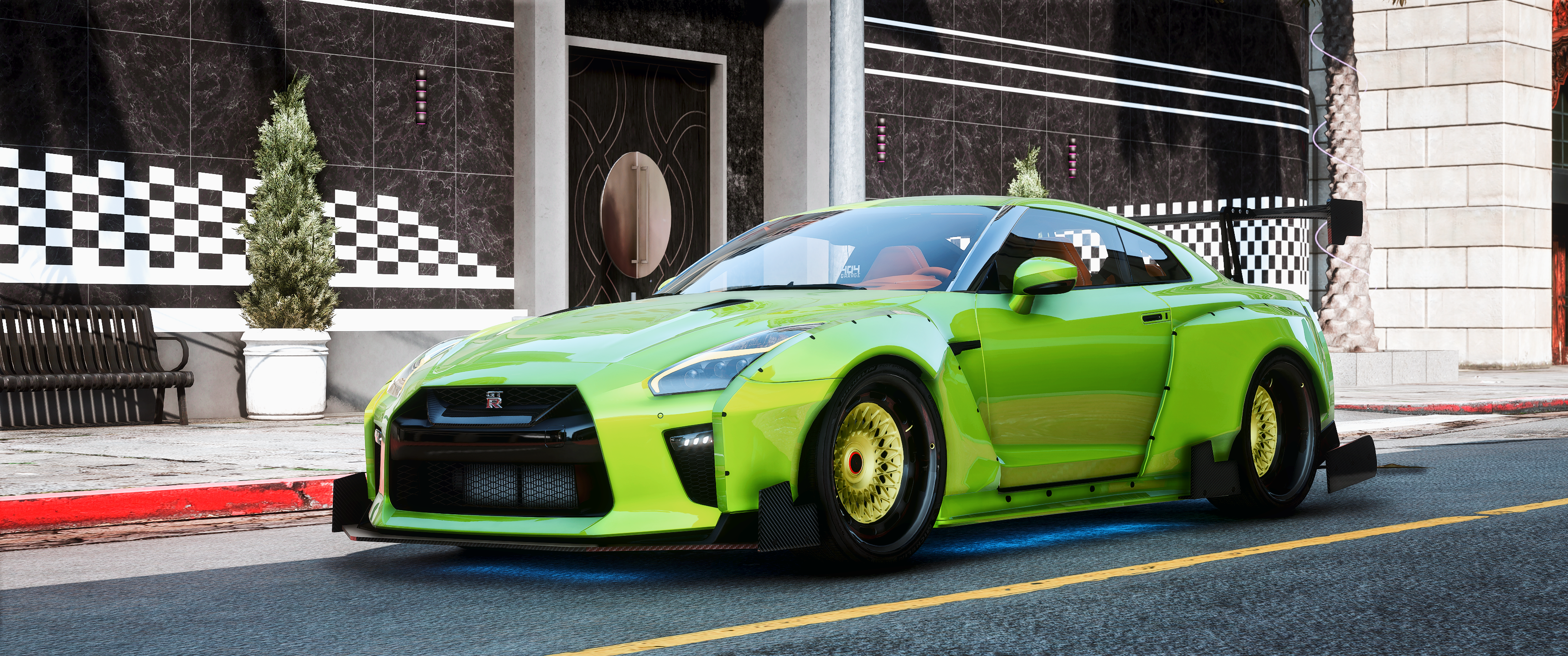 NISSAN GT-R R35 CUSTOM BUDDA | 404_Garage – Gorilla Cars & MLO