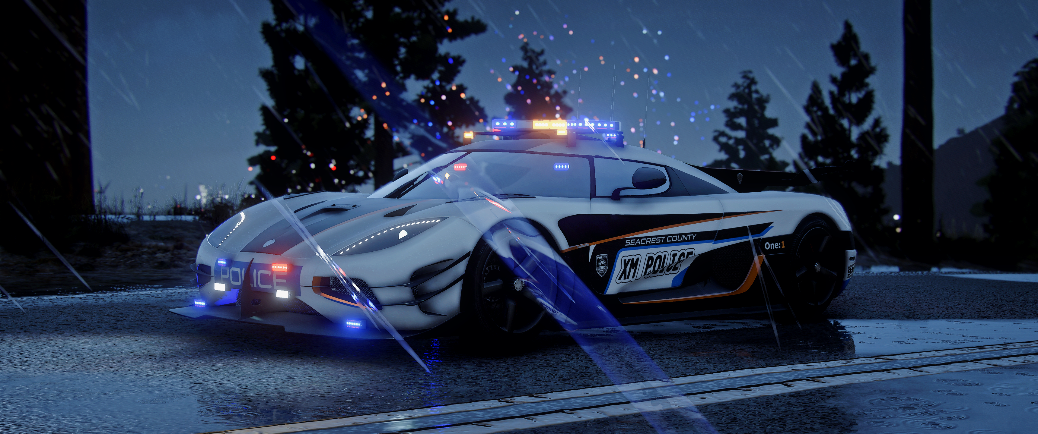 [Non ELS] Koenigsegg One1 666 Police – Gorilla Cars & MLO