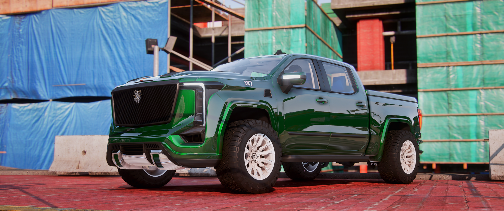 (Debadged) GMC Sierra Cadillac Faceswap | Alley Customs – Gorilla Cars ...