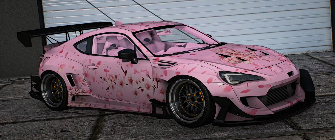 (Custom Orden) Subaru BRZ Pandem Rocket Bunny Cherry Blossom [Only Sel – Gorilla Cars & MLO