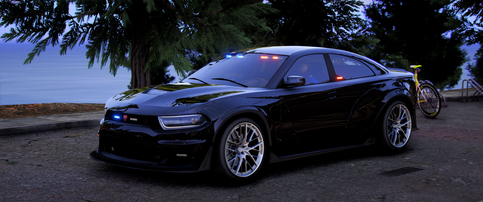 (Debadged LF) [Non ELS] Unmarked Slicktop Police Hellfire | Trooper Co ...