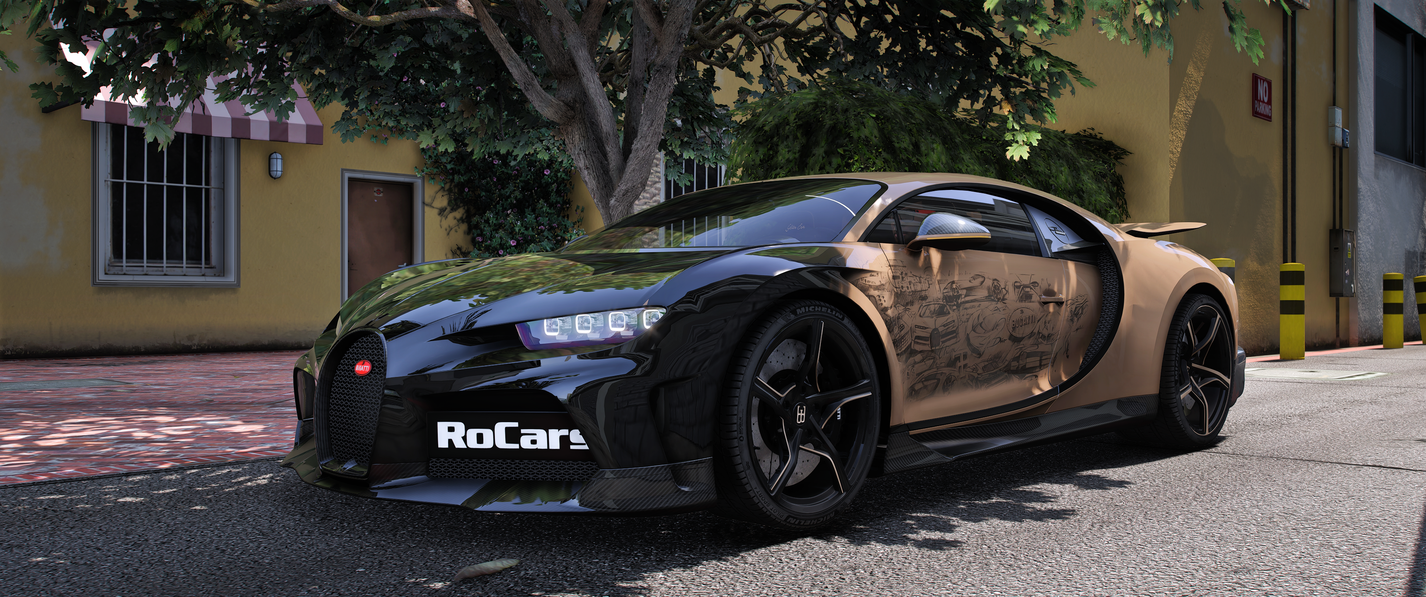 Bugatti Chiron Golden Era | CFF – Gorilla Cars & MLO