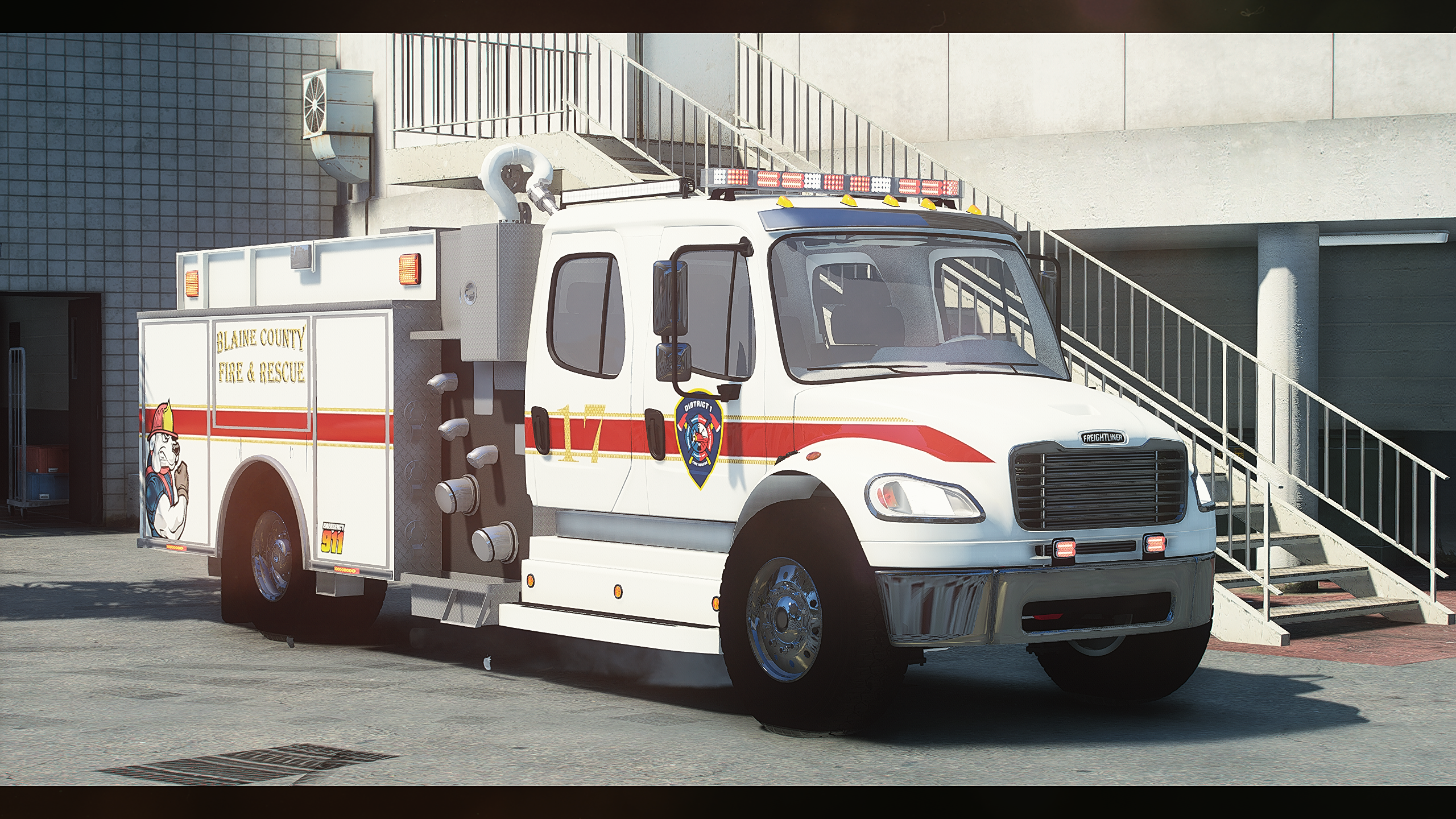 Freightliner Fire DP | Blaine – Gorilla Cars & MLO