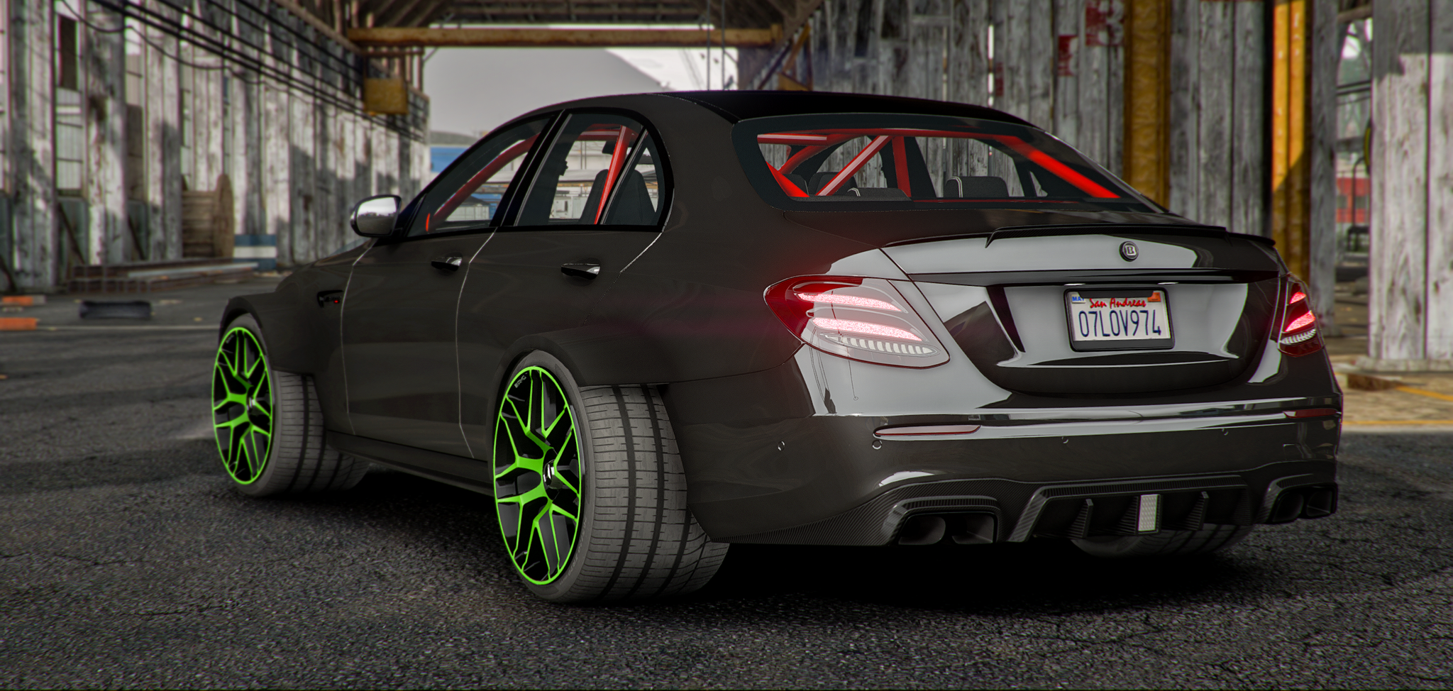 Mercedes E63 Brabus Custom | RY Customs – Gorilla Cars & MLO