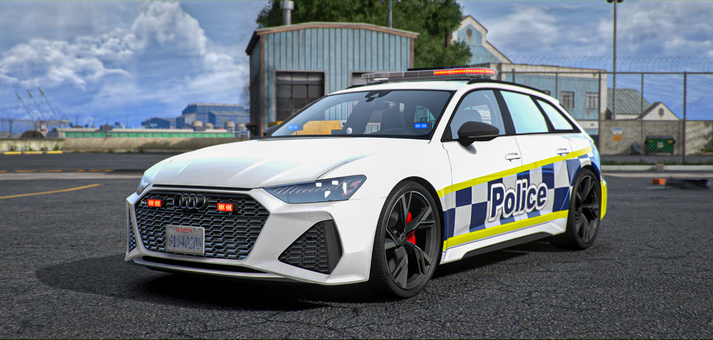 [Non ELS] Audi RS6 Police 2020 | Apollo – Gorilla Cars & MLO
