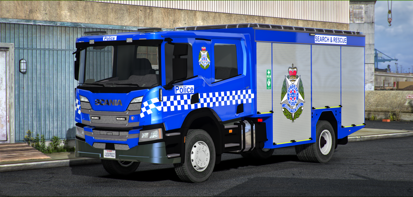 [Non ELS] Scania P350 Police | Apollo – Gorilla Cars & MLO