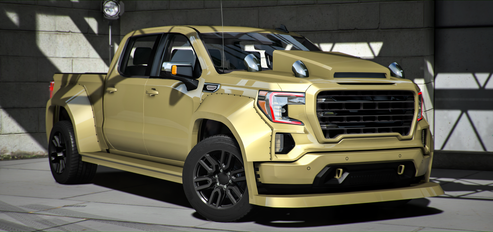 (Debadged) 2021 GMC Sierra WideBody – Gorilla Cars & MLO