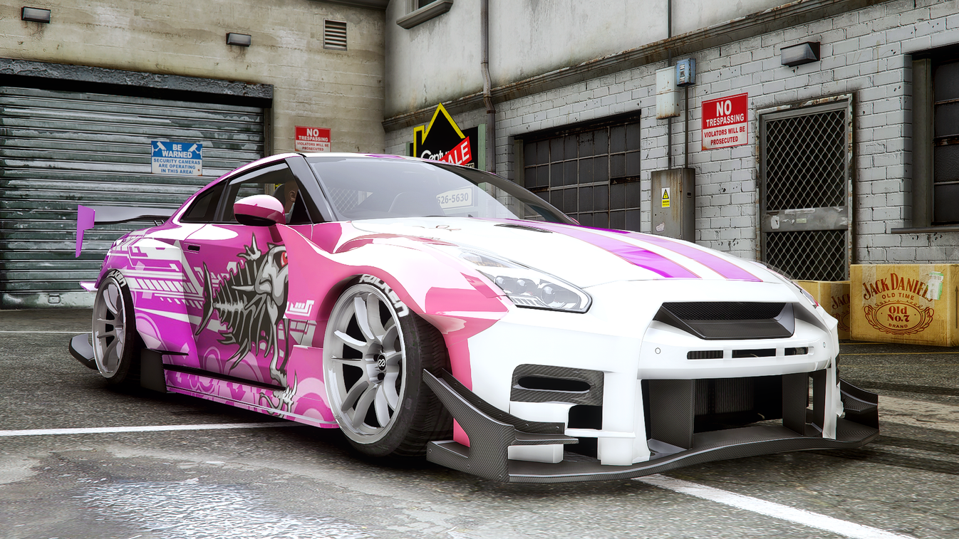 (Debadged) Nissan GTR R35 Shark Edition | Cisco – Gorilla Cars & MLO