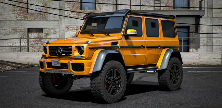 Custom Mercedes-Benz G500 4x4 | GS Omar – Gorilla Cars & MLO