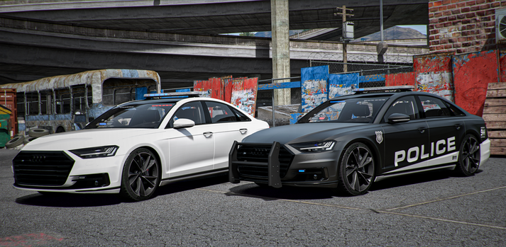Audi S8 Police | DC Cars – Gorilla Cars & MLO