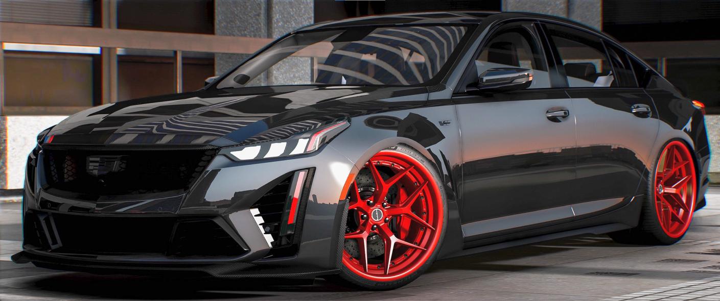 Custom Cadillac CT5V | BadBlood Customs – Gorilla Cars & MLO