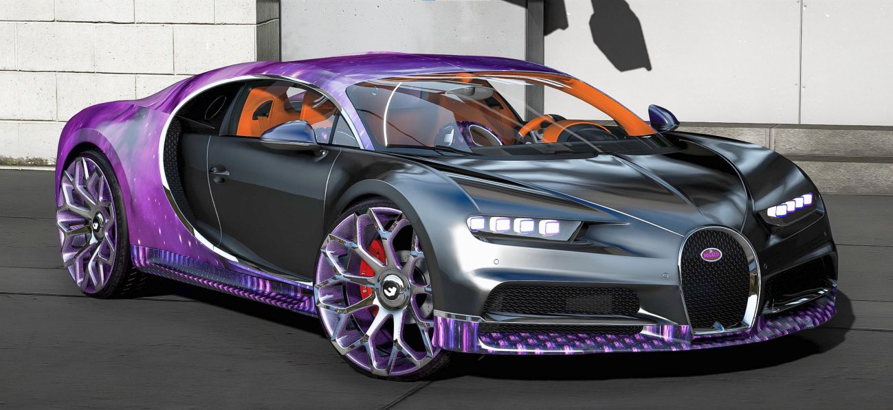 Bugatti Chiron 2017 Galaxy GOLD MAX | Donk – Gorilla Cars & MLO