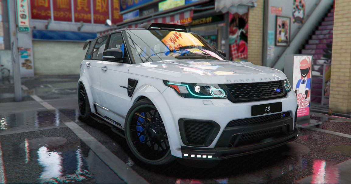 Range Rover Sport SVR Mansory Custom 2015 | FB Customs – Gorilla Cars & MLO