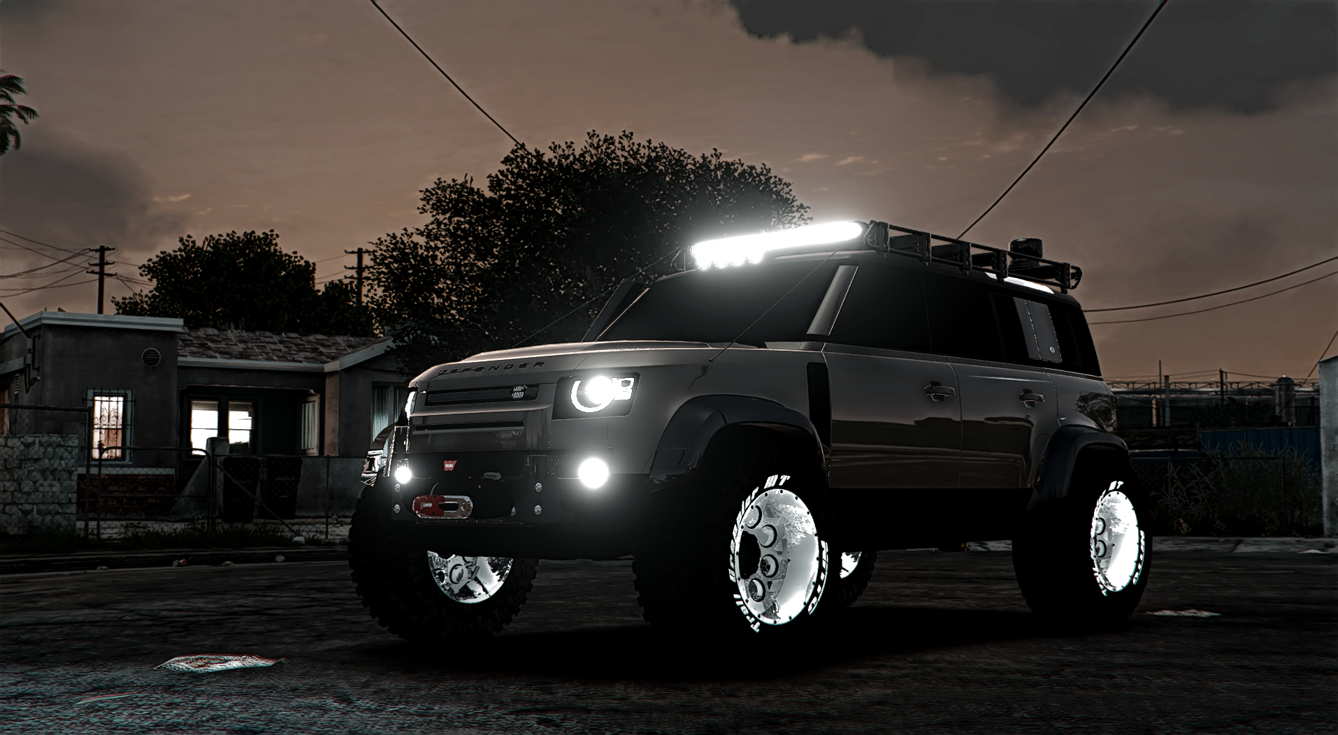 Land Rover Defender Salim | Sakura Services – Gorilla Cars & MLO