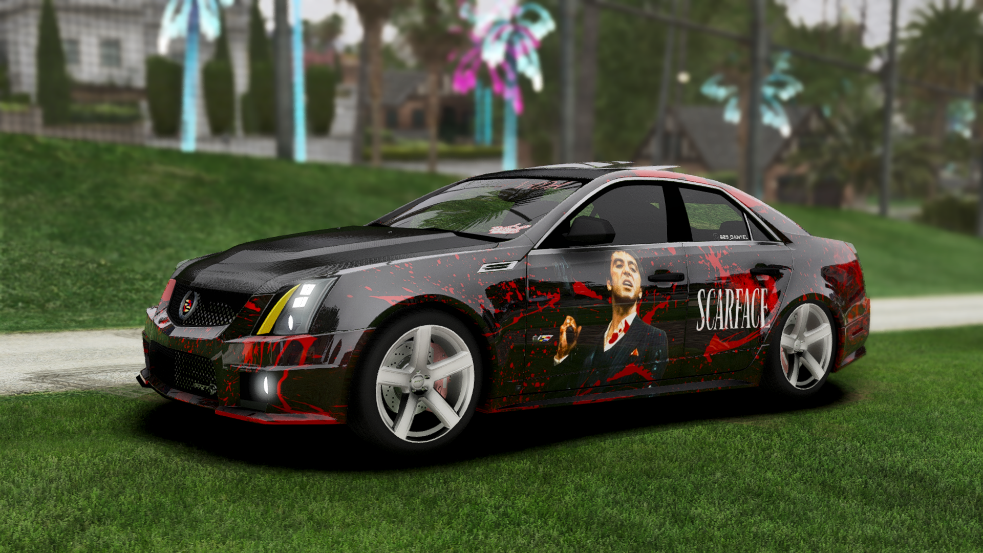 Custom Caddila CTS-V SRT Hellcat Scarface Edition – Gorilla Cars & MLO