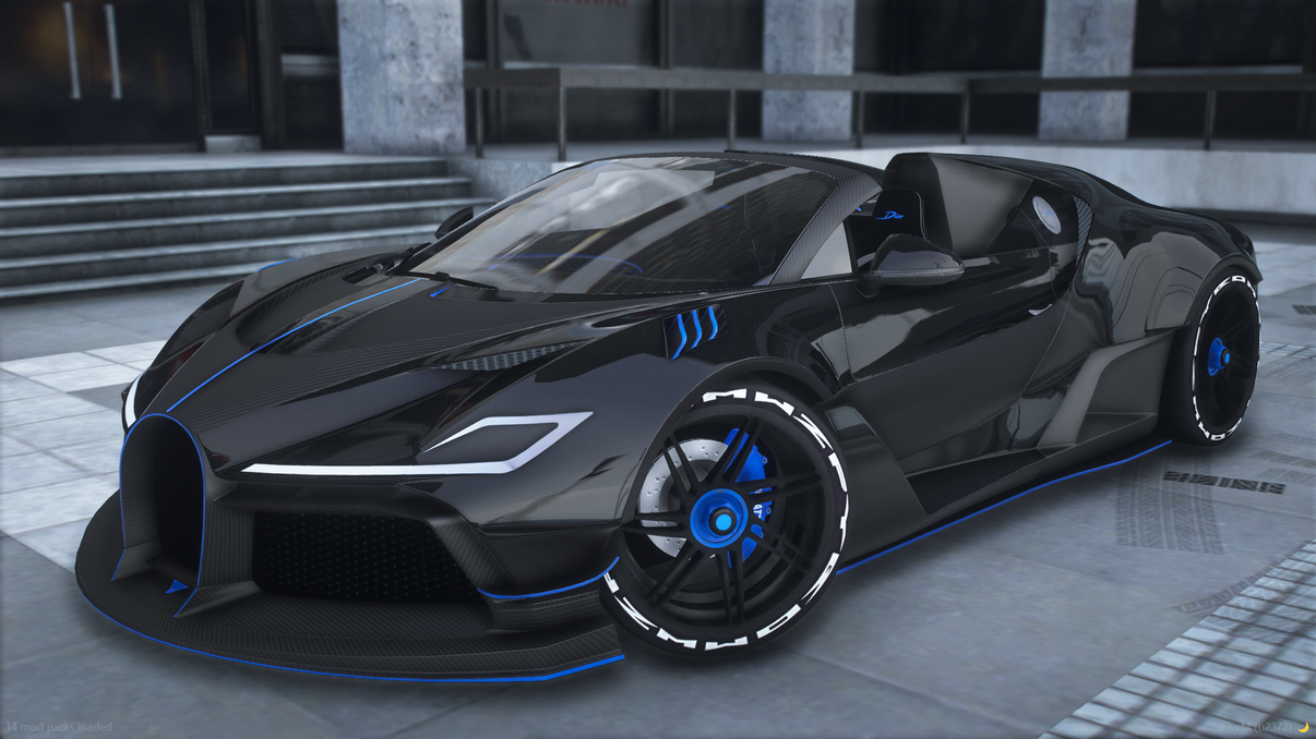 Widebody Bugatti Divo Roadster | GODzGIFT – Gorilla Cars & MLO