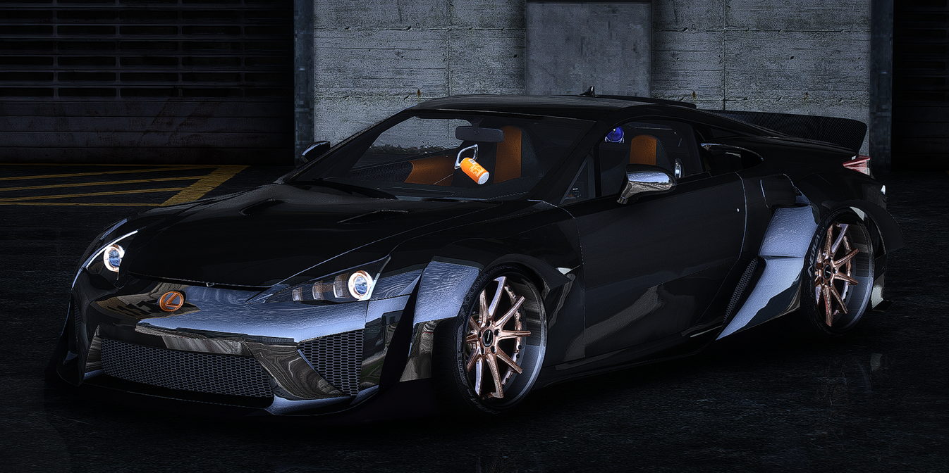 Lexus LFA Widebody Custom | FB Customs – Gorilla Cars & MLO