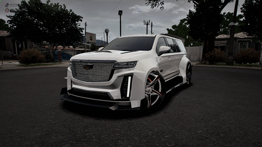 Custom Widebody Cadillac Escalade 8 Seater (Slider) Fully Bulletproof ...