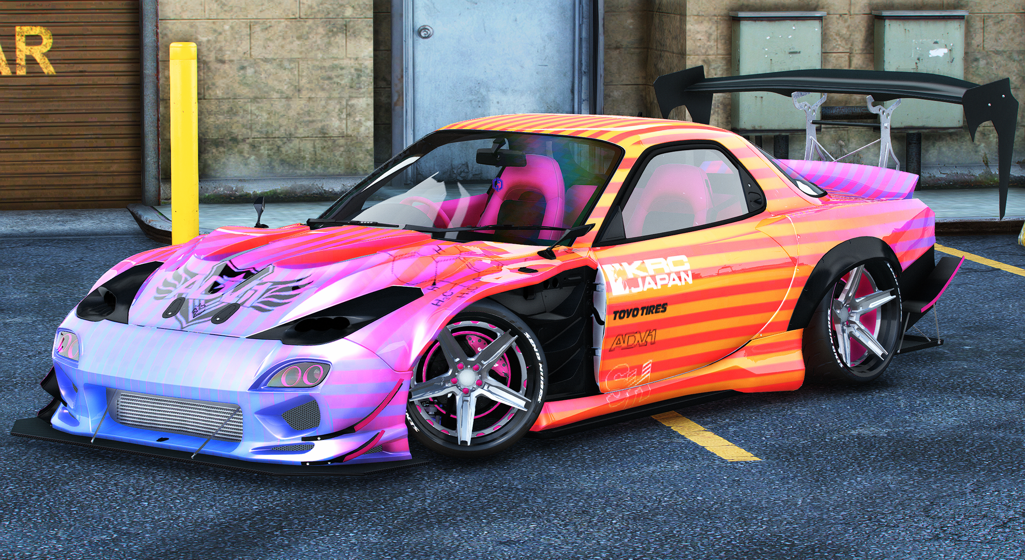 Mazda RX7 KRC Edition | GODzGift – Gorilla Cars & MLO
