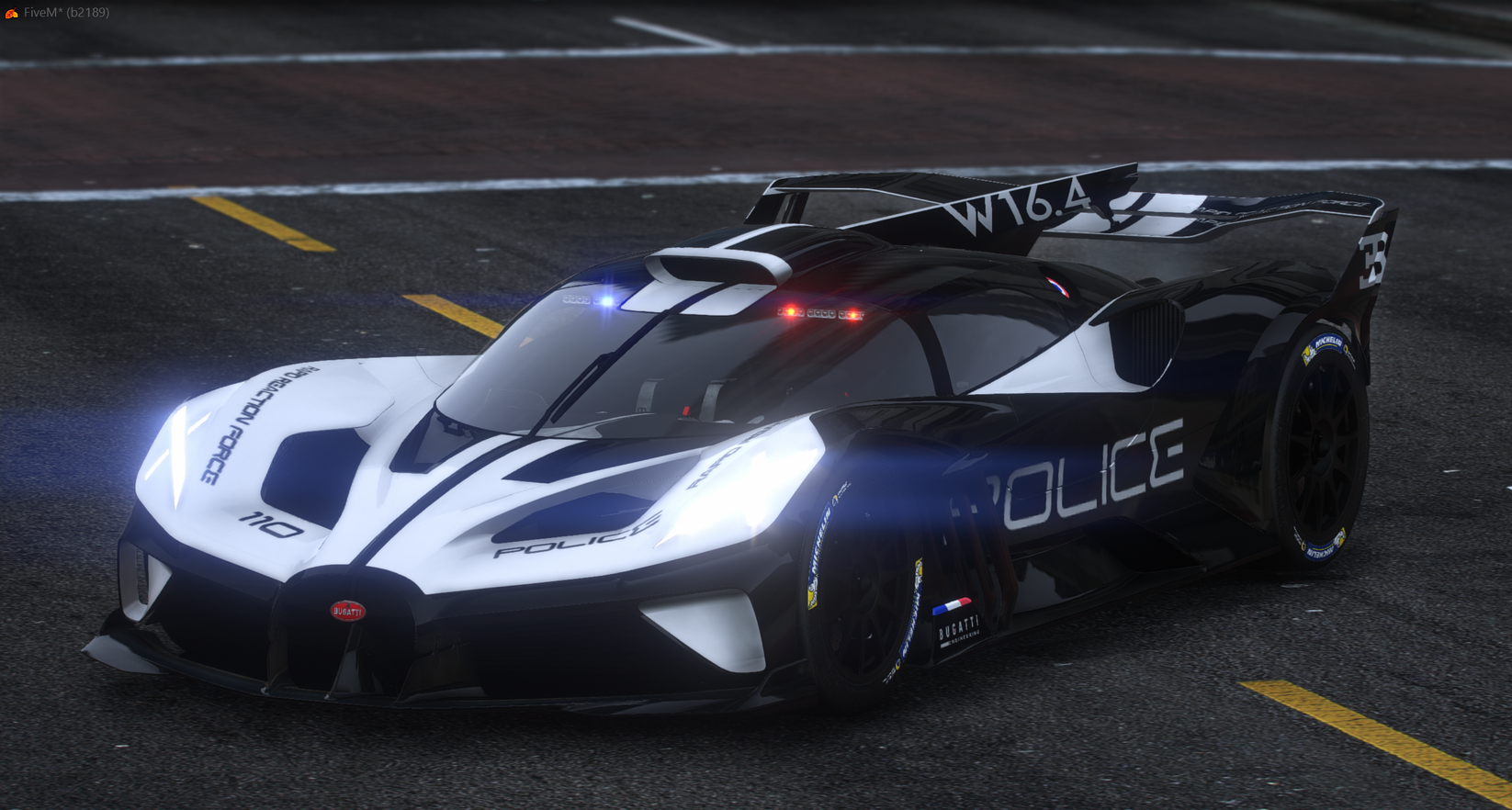 Bugatti Bolide Police | HFM – Gorilla Cars & MLO