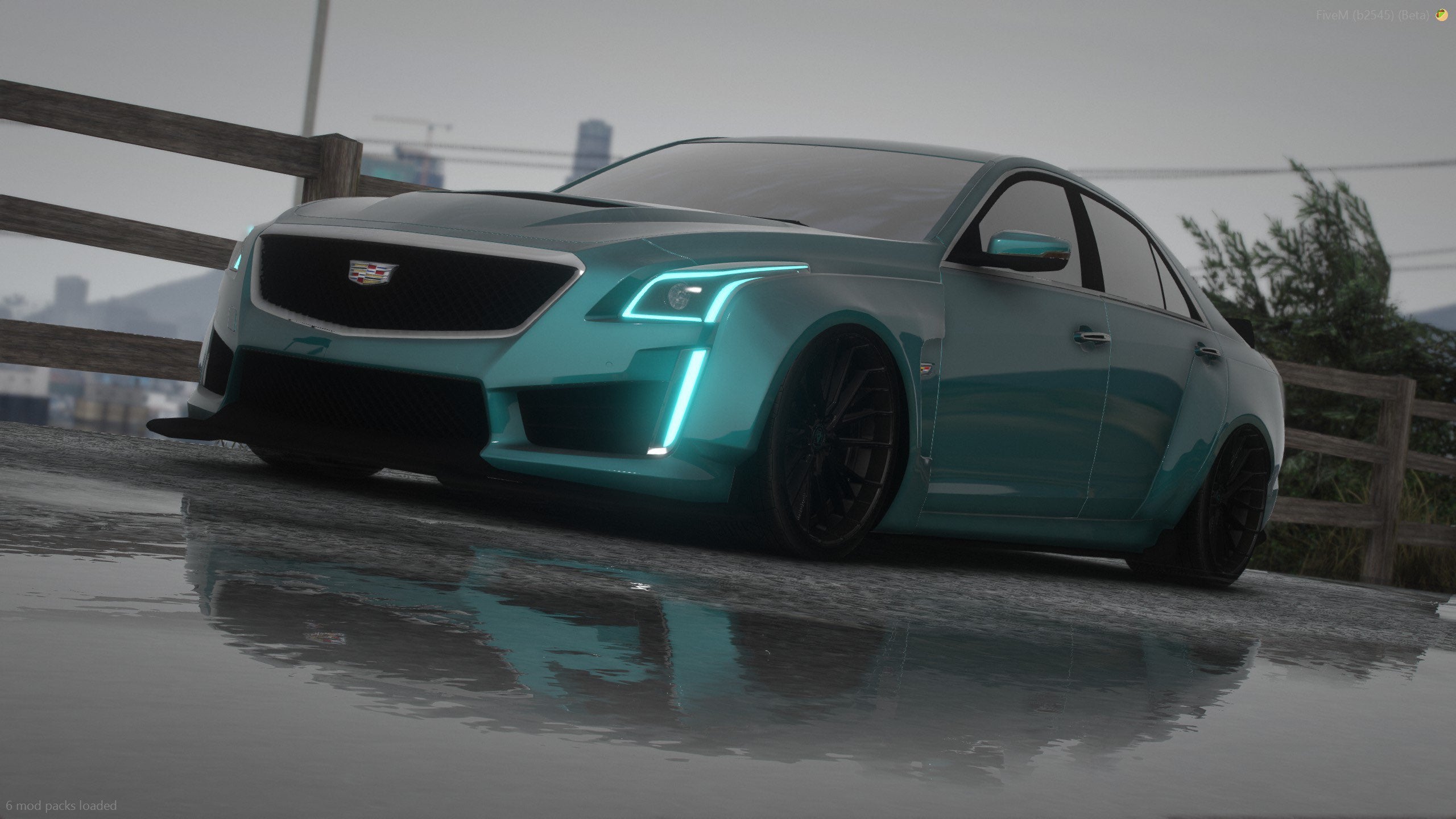 Custom Cadillac CTS-V Widebody | BadBlood Customs – Gorilla Cars & MLO