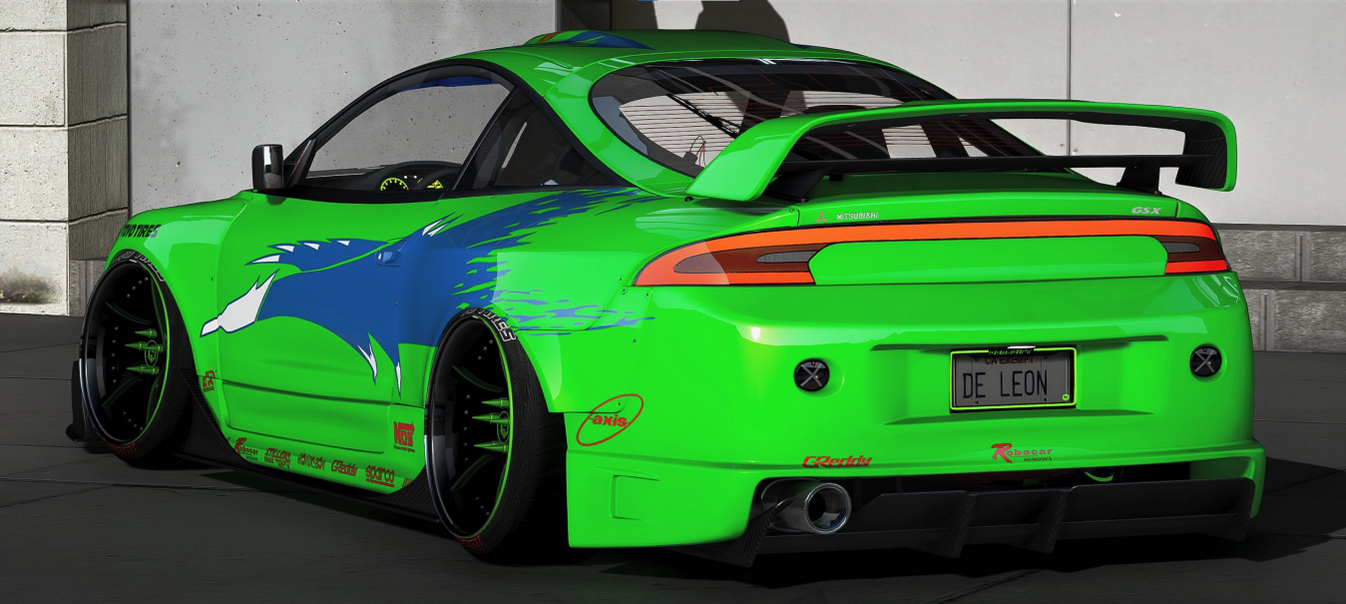 1995 Eclipse GSX Widebody | GodzGift – Gorilla Cars & MLO