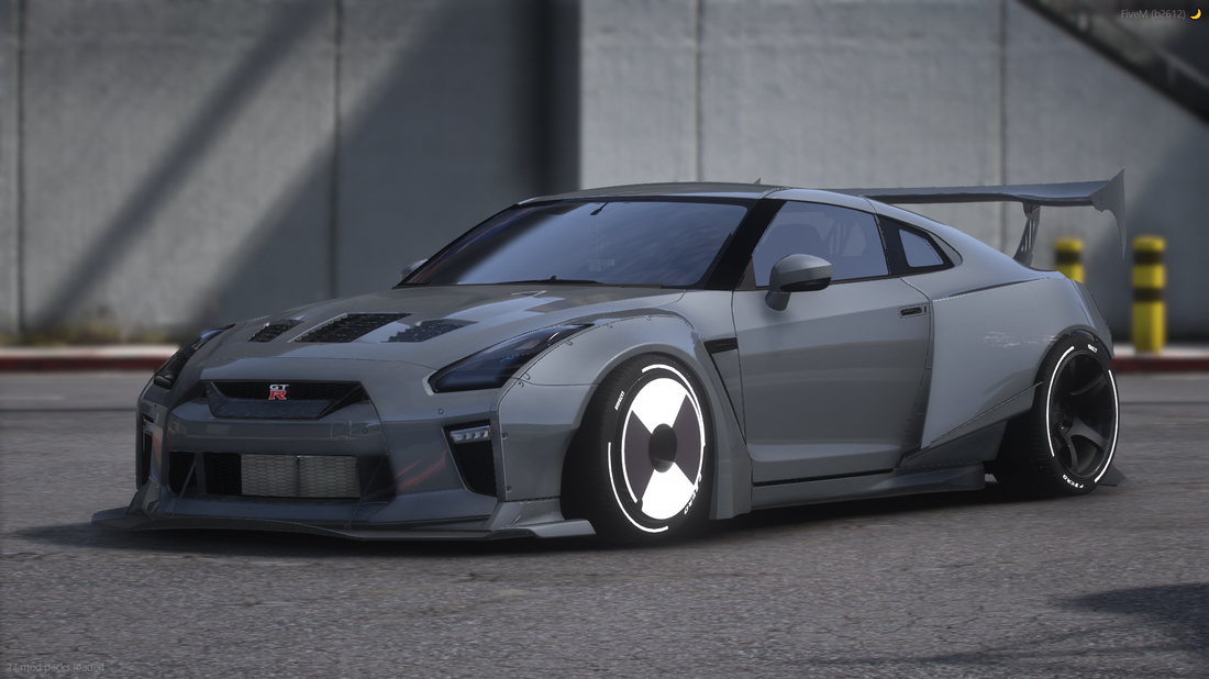 Nissan GTR R35 Widebody Police | Tora – Gorilla Cars & MLO