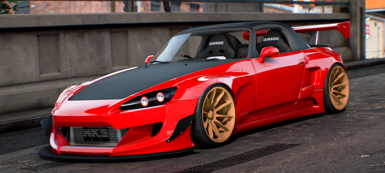 Custom Pandem S2000 | BadBlood Customs – Gorilla Cars & MLO