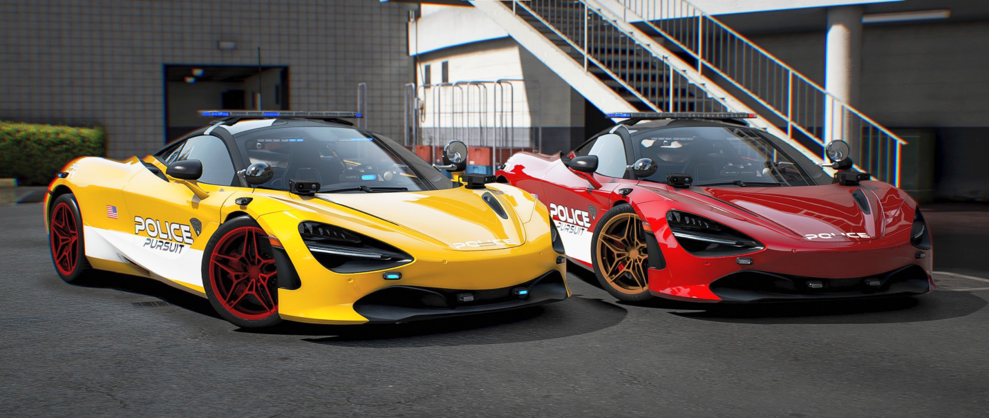 [Non ELS] McLaren 720s Police | Trooper Corentin – Gorilla Cars & MLO